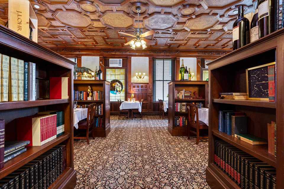 The Library Restaurant - Virtual Restaurant Concierge